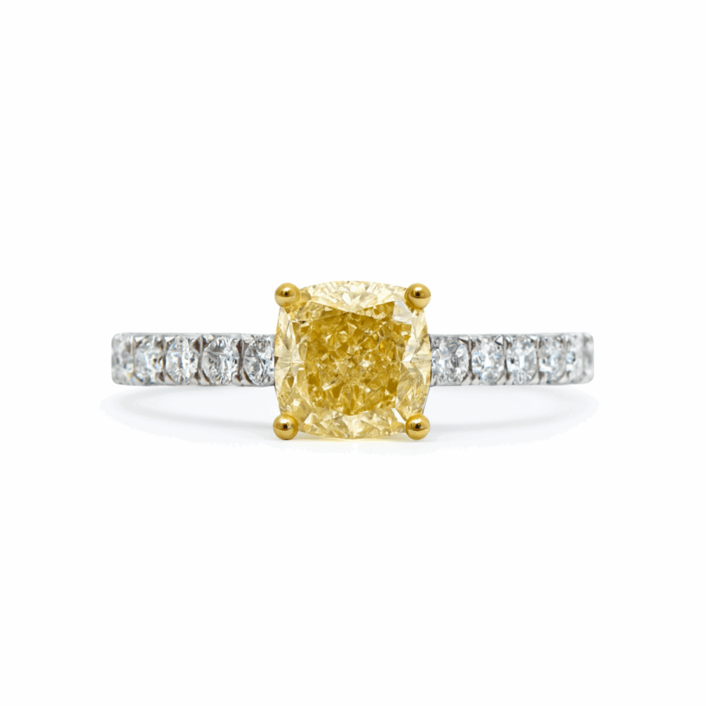 Yellow Diamond Ring - Holloway Diamonds